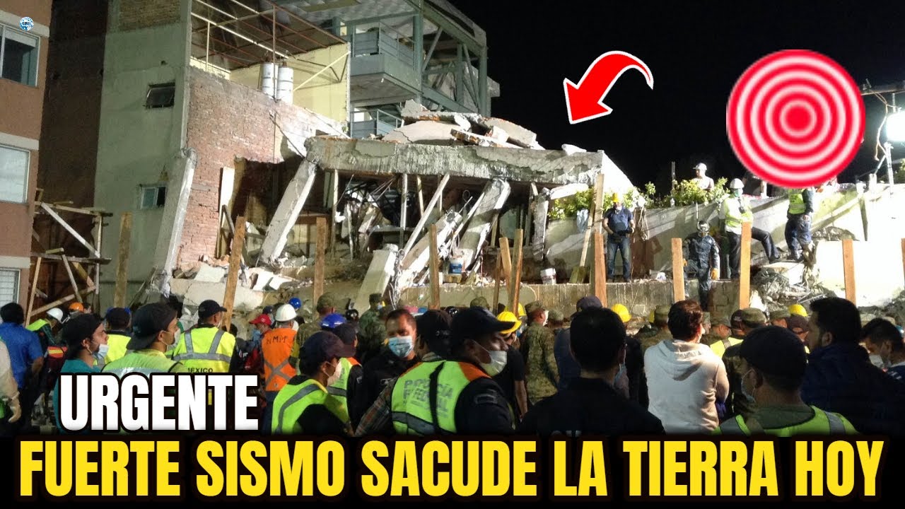 HACE POCAS HORAS! La Tierra se ESTREMECIO, Sigue temblando Brutalmente ...