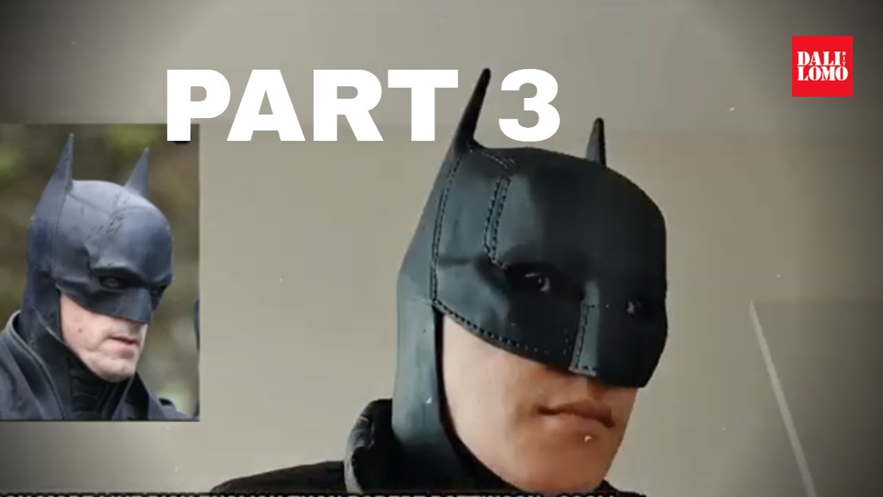 DIY The Batman Part 3 - Fake Stitching #Costumes - YouTube