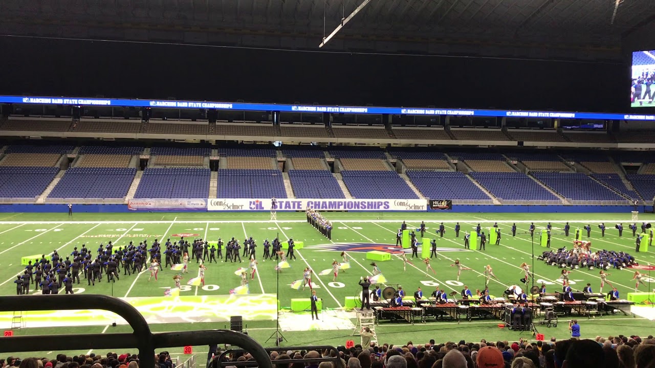 Leander HS Band 2018 -“Polarity”- 6A UIL State Prelims - YouTube