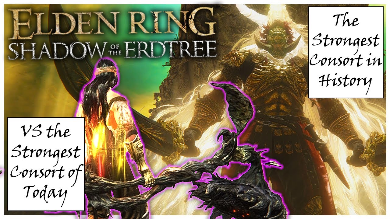 Kryptix, Consort of Ranni VS Promised Consort Radahn - YouTube