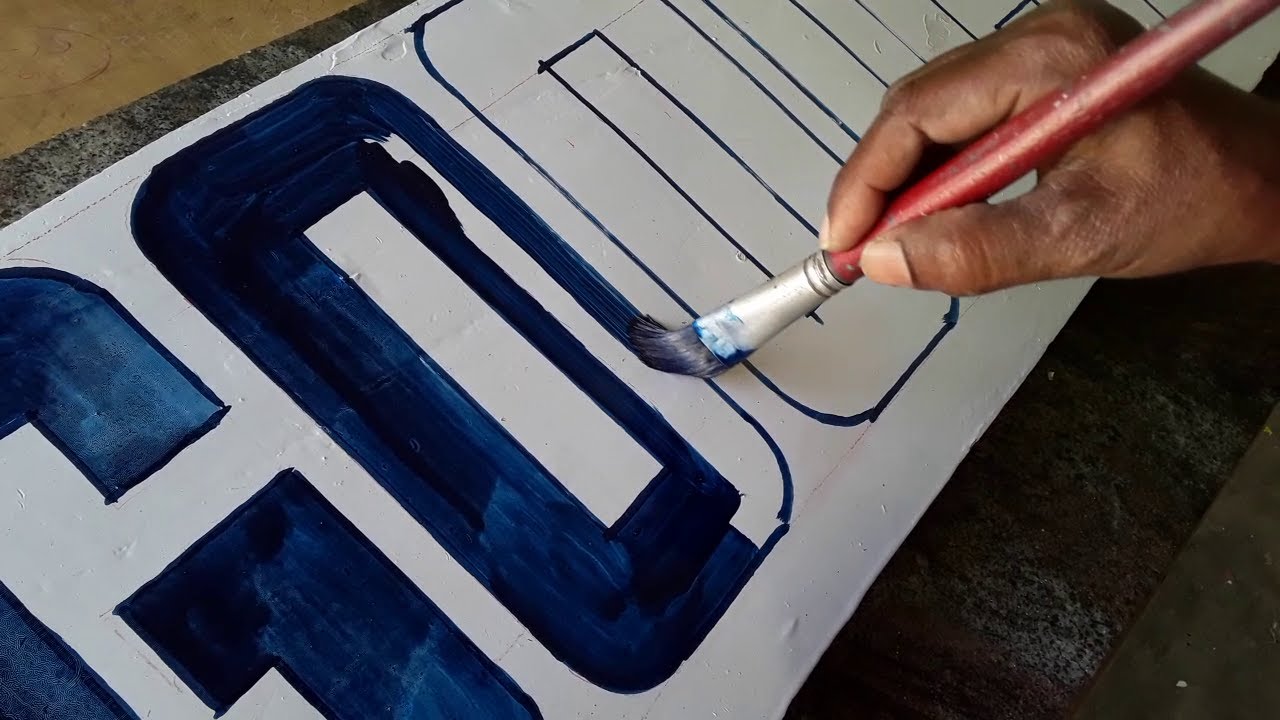 Sign Painting Lorry Name Board Letter Writing Design Style - key of ...