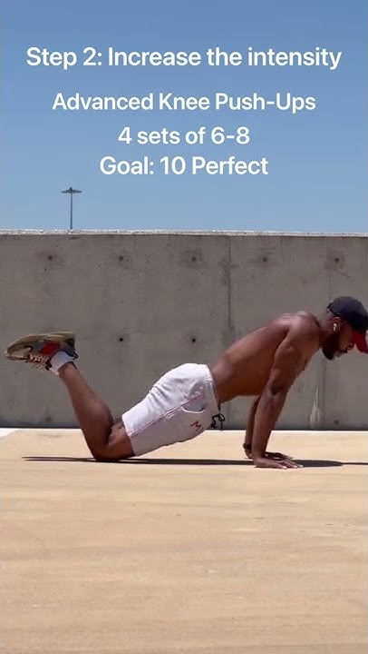 How to do your first push-up - YouTube
