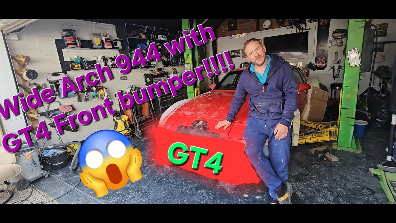 Wide Arch Porsche 944 with GT4 Front bumper!!!!!!! PART 3 - YouTube