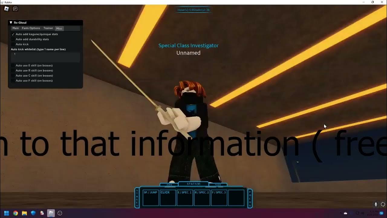 roghoul exploit script ( pastebin in description) 2023 - YouTube