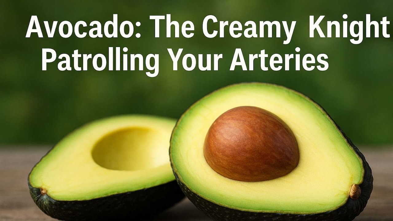 Avocado: Butter-Filled Armor for Your Hypertension Battles - YouTube
