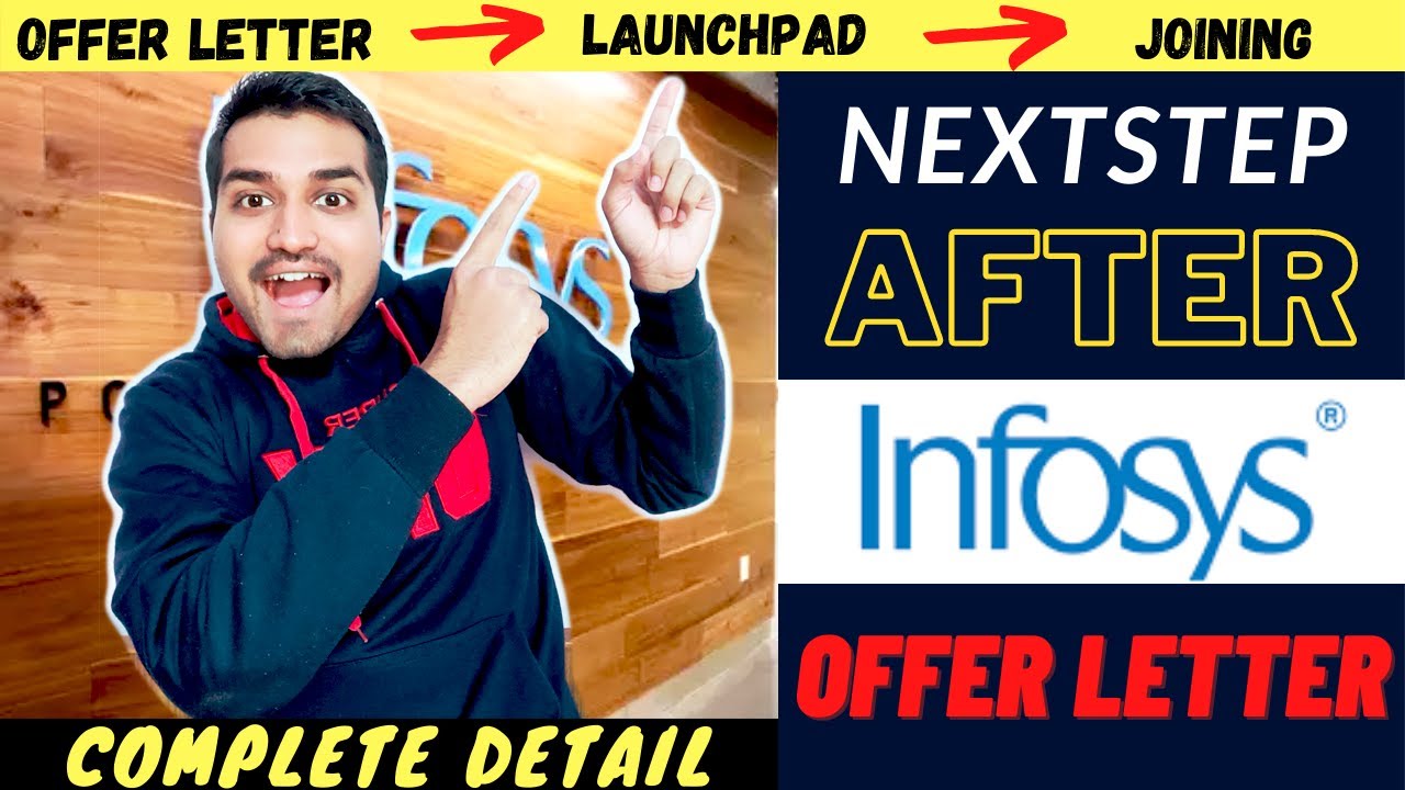 NEXT STEP AFTER GETTING INFOSYS OFFER LETTER | UPLOAD INFOSYS LAUNCHPAD ...