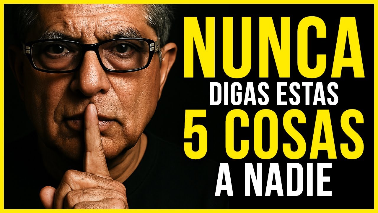 NUNCA DIGAS ESTAS 5 COSAS A NADIE | Deepak Chopra - YouTube