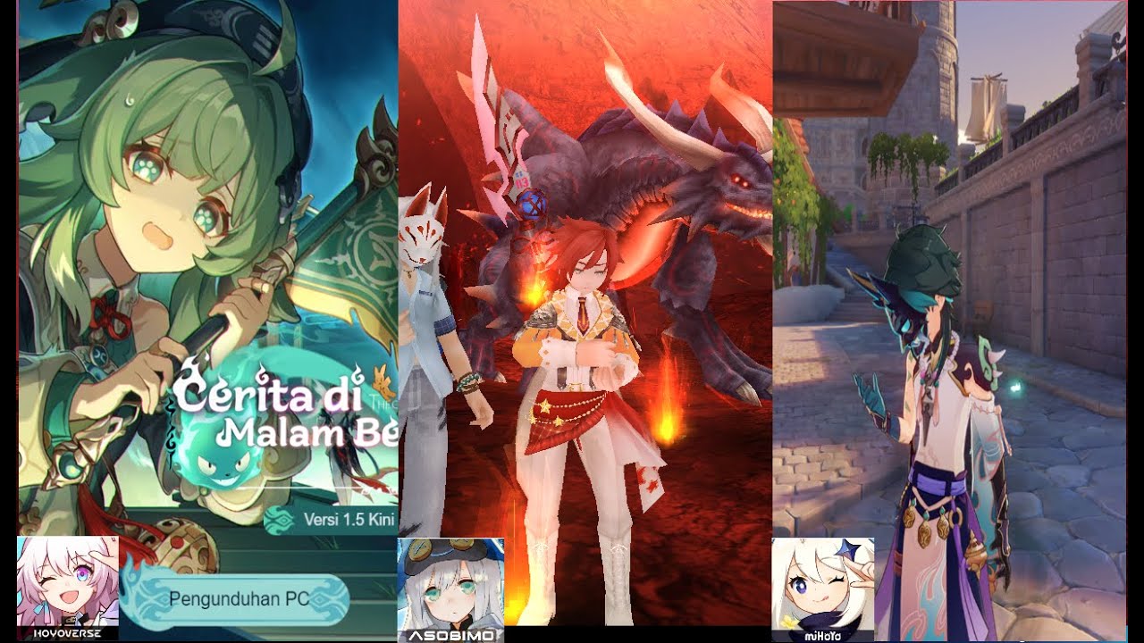 [LIVE] Sambil nuggu bansos . (Genshin Impact Indonesia + TO) - YouTube