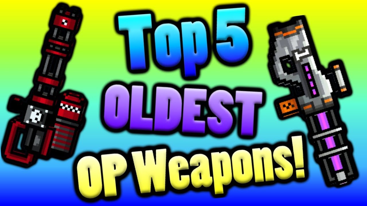 Top 5 Oldest Weapons That Are Still OP in Pixel Gun 3D! - YouTube