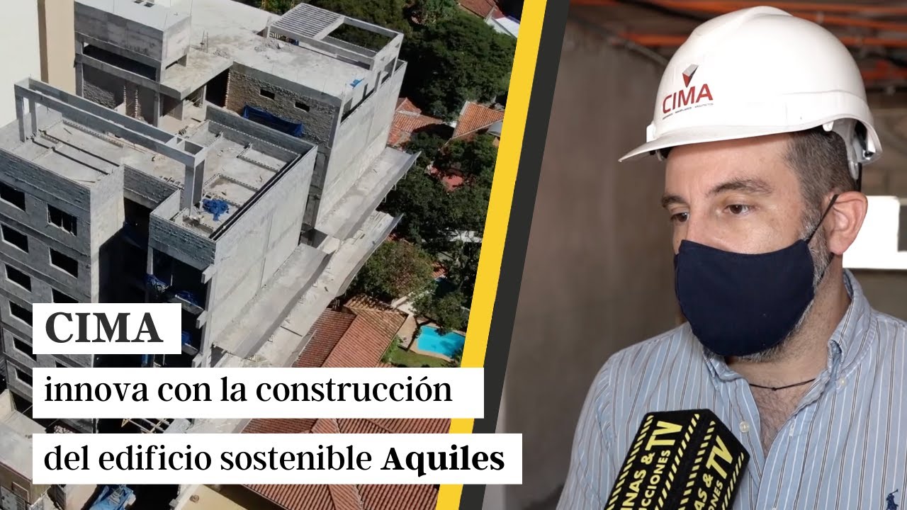 CIMA innova con la construcción del edificio sostenible Aquiles - YouTube