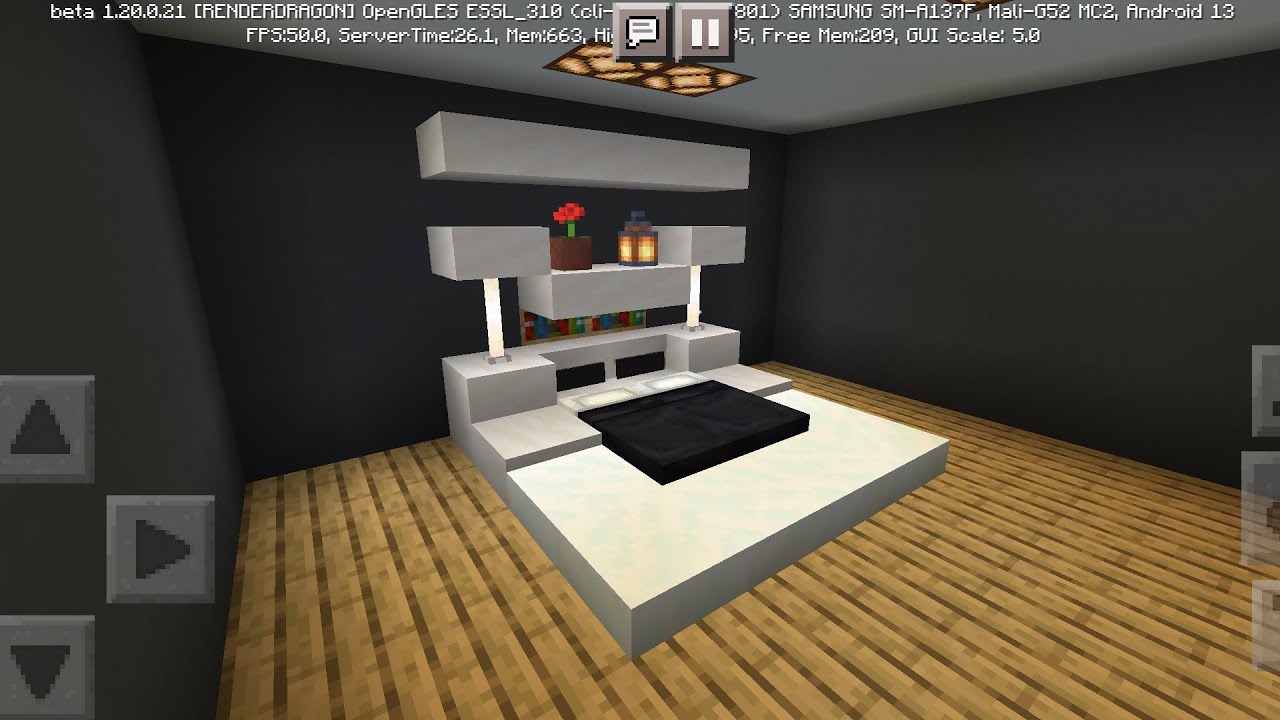 Como fazer uma cama moderna no minecraft 1.20😸 - YouTube