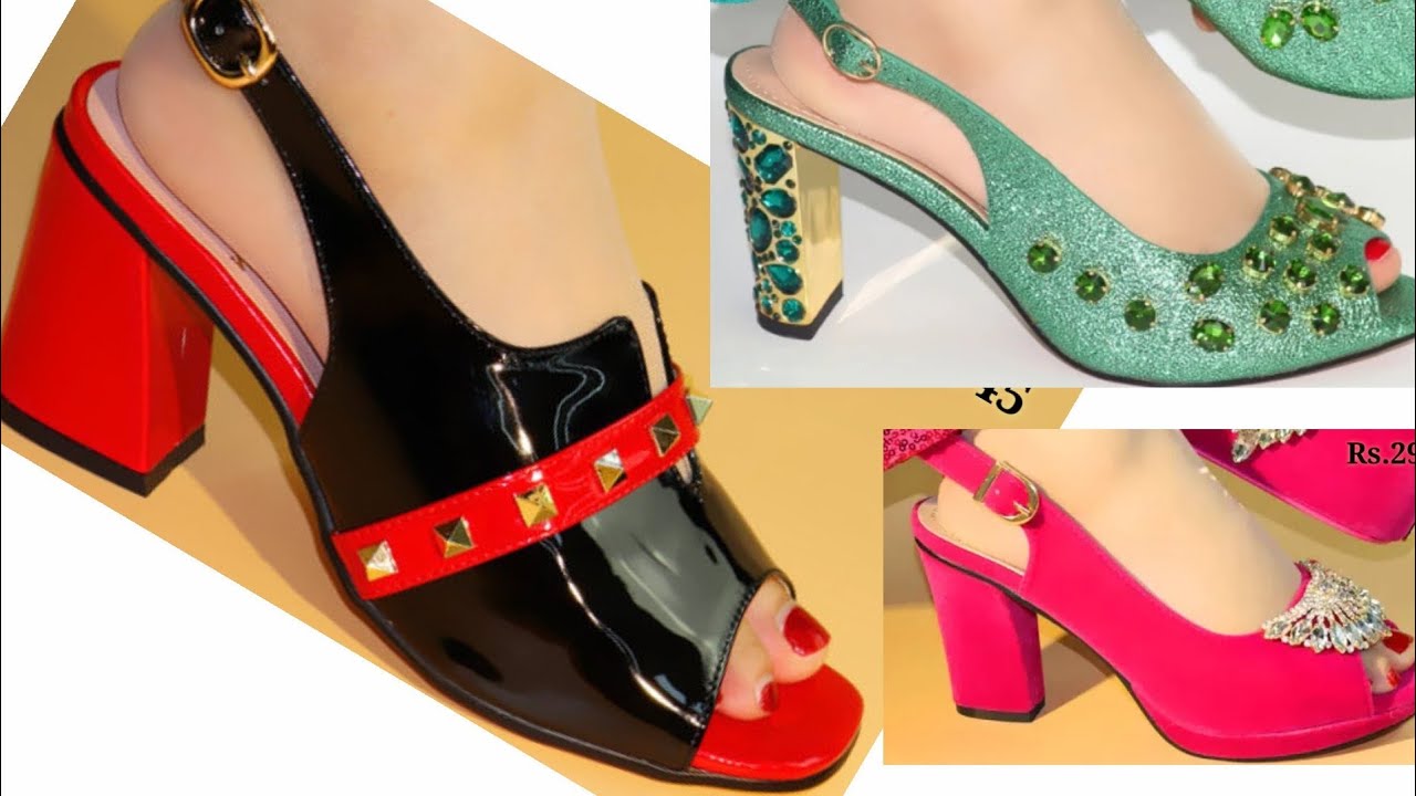 WOMEN PARTY WEAR SANDALS DESIGN WITH PRICE VERY COMFORTABLE AND FORMAL ...