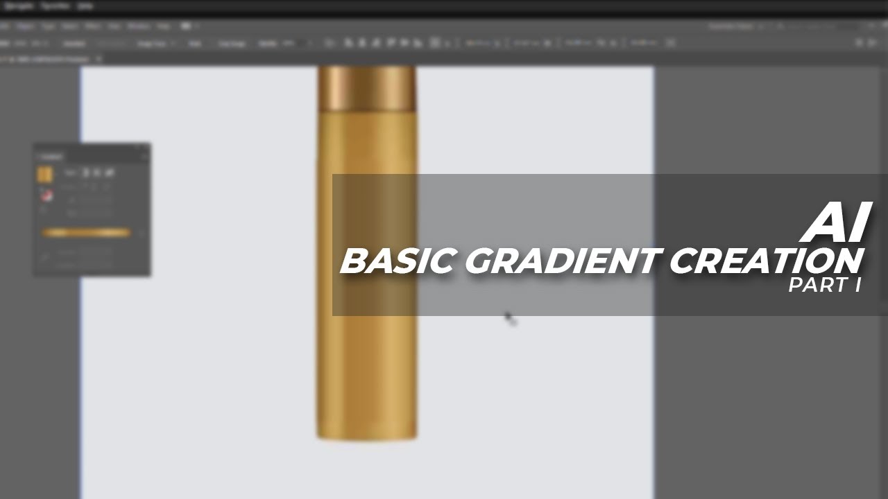 Adobe Illustrator CC 2020 | Gradient Tool | Basic Creation - YouTube