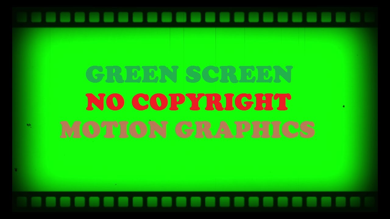 No Copyright Motion Graphics/No Copyright Background Themes/Green ...