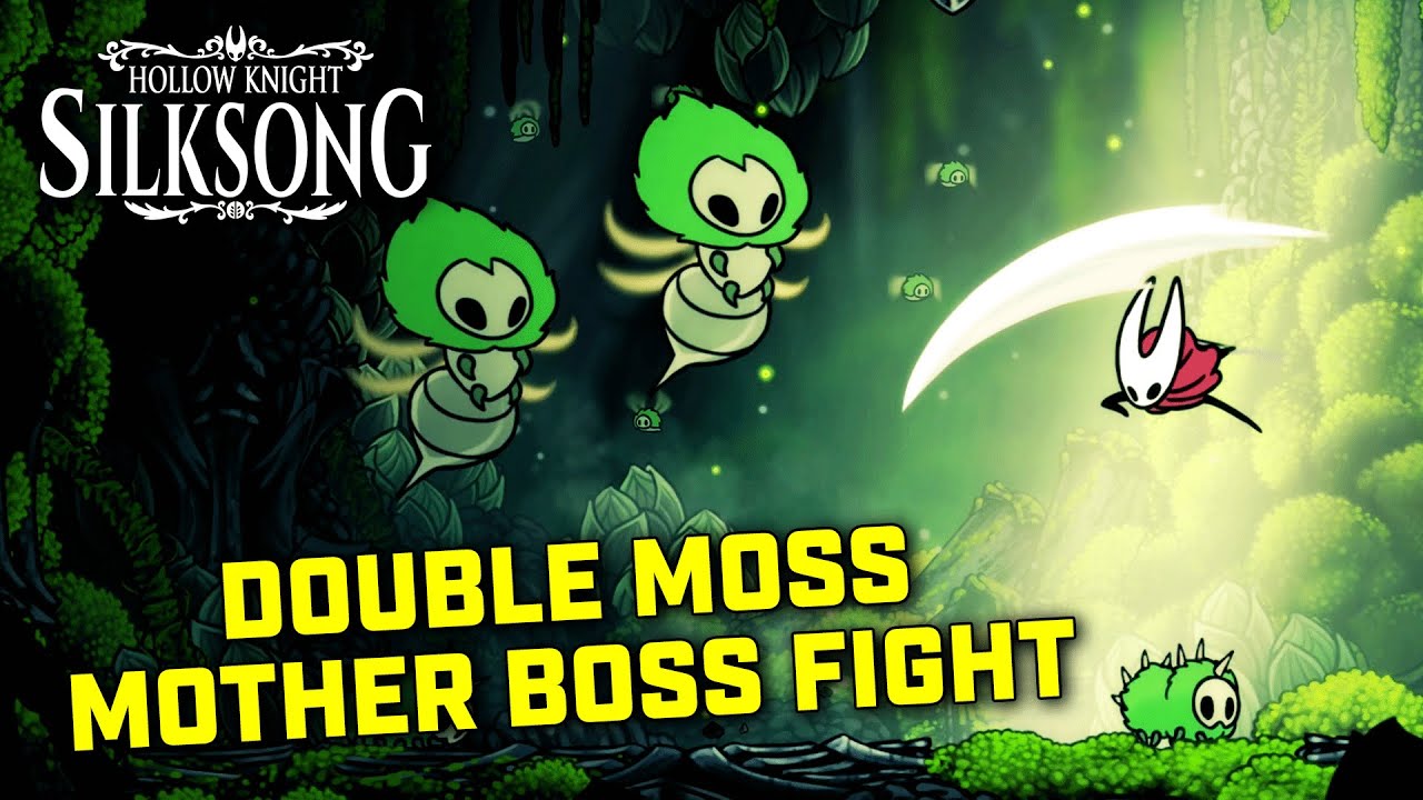 Hollow Knight Silksong - Double Moss Mother Boss Fight & Location ...