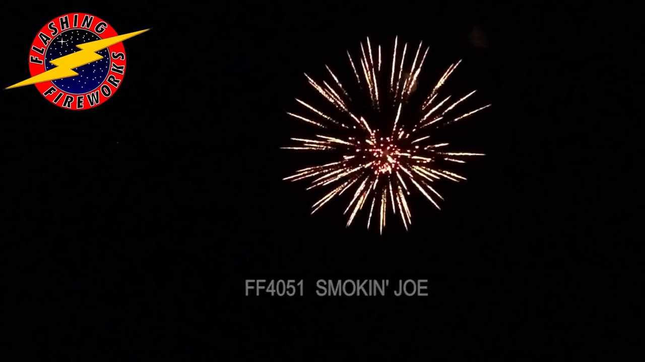 Smokin Joe Flashing Fireworks - YouTube