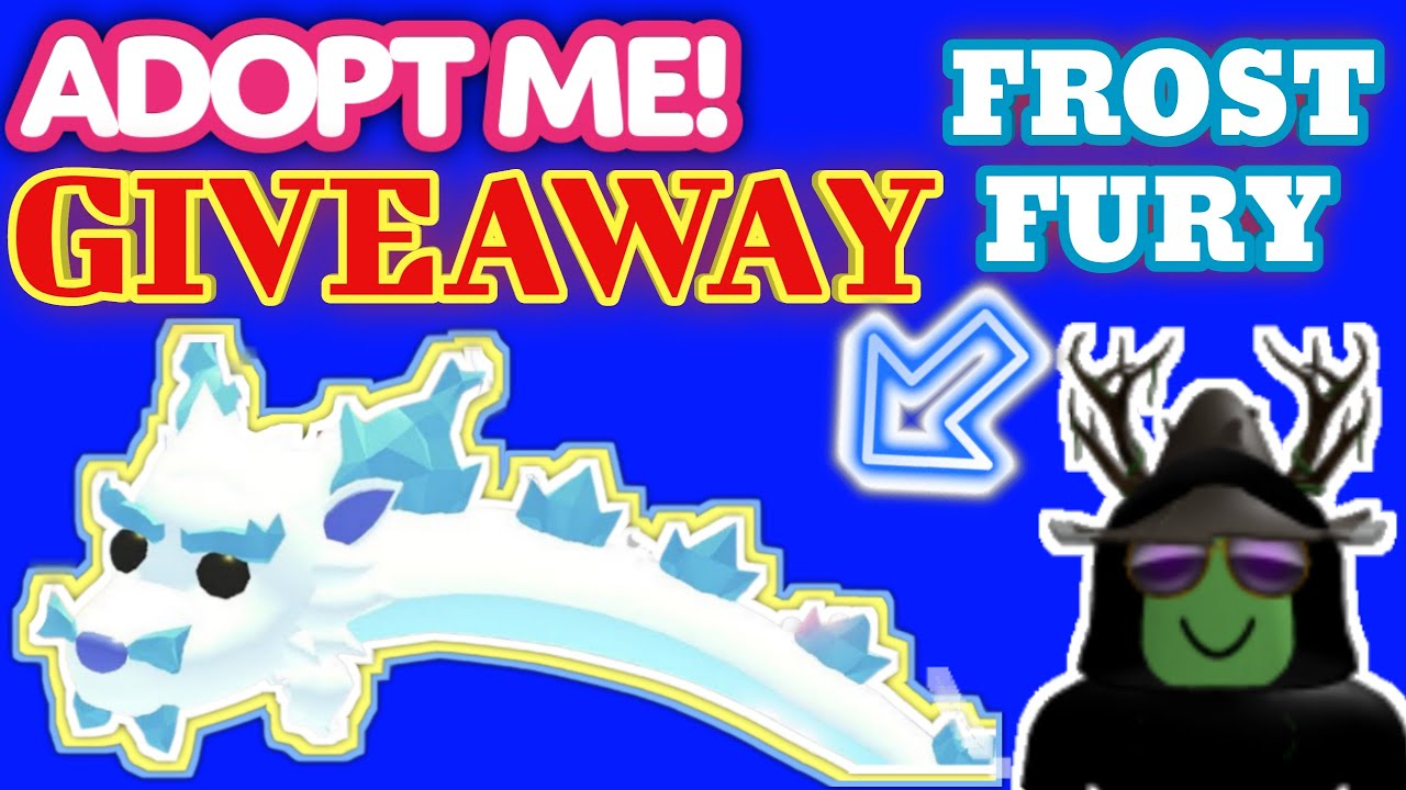 Frost Fury Giveaway in Adopt Me on Roblox ! + Pony Box / Ice Moth ...