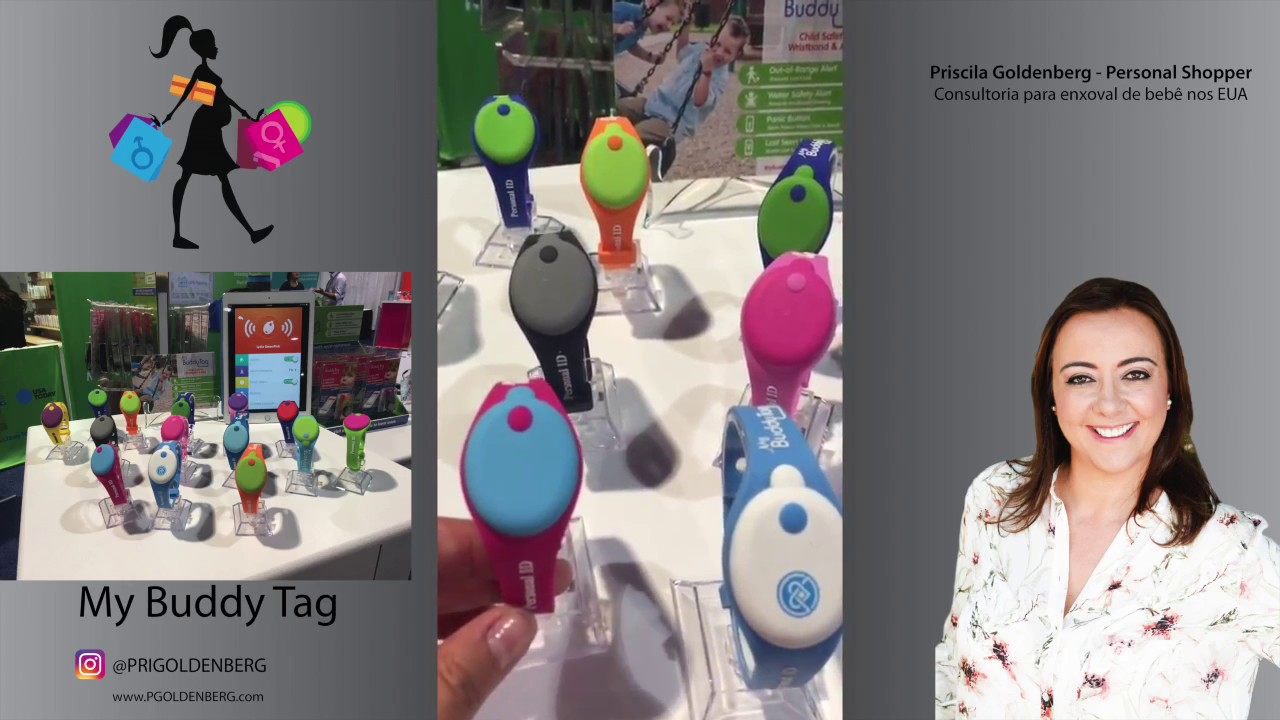 My Buddy Tag Pulseira de segurança para criança - YouTube