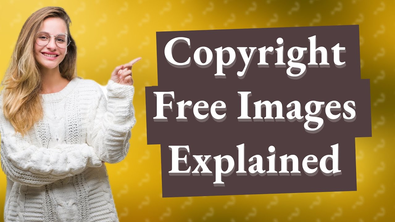 Are copyright free images actually copyright free? - YouTube