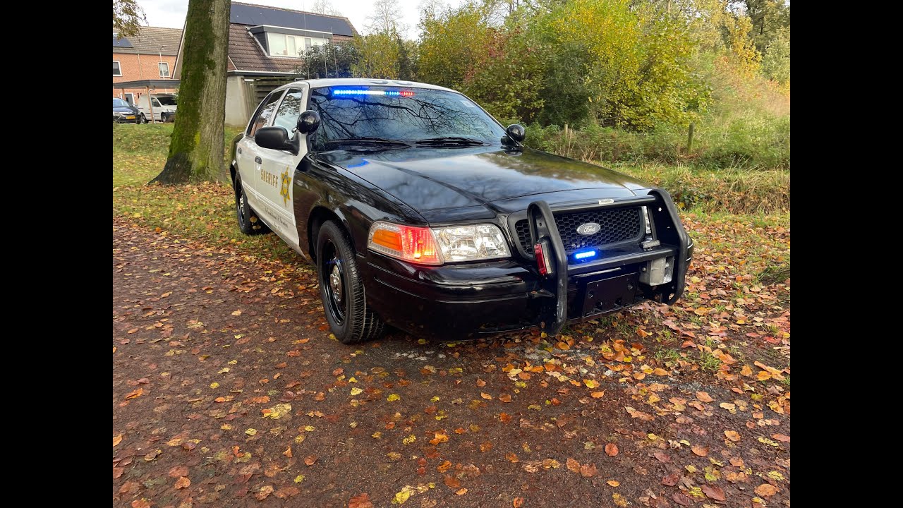 2011 Ford Crown Victoria LASD Slicktop - For Sale - walk arround - YouTube