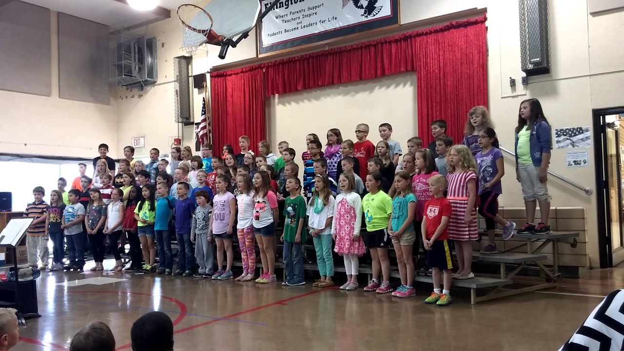 Kaitlyn 3rd grade graduation - YouTube