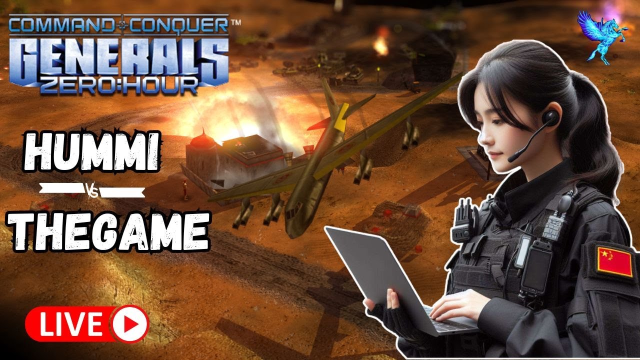 🔴 Live Command and Conquer, Zero Hour HuMMi v THEGAME 18gmt Royal ...