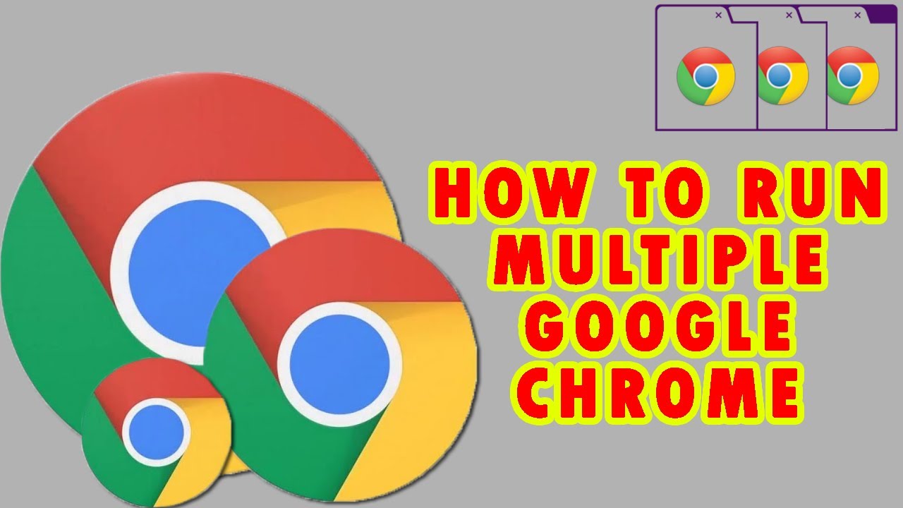 How To Run Multiple Google Chrome For Businesses (2020) - YouTube