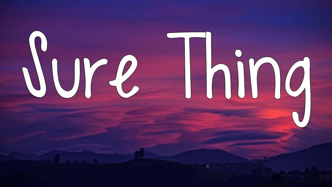 Miguel - Sure Thing (Lyrics) | SZA, Sean Paul, Stephen Sanchez - YouTube