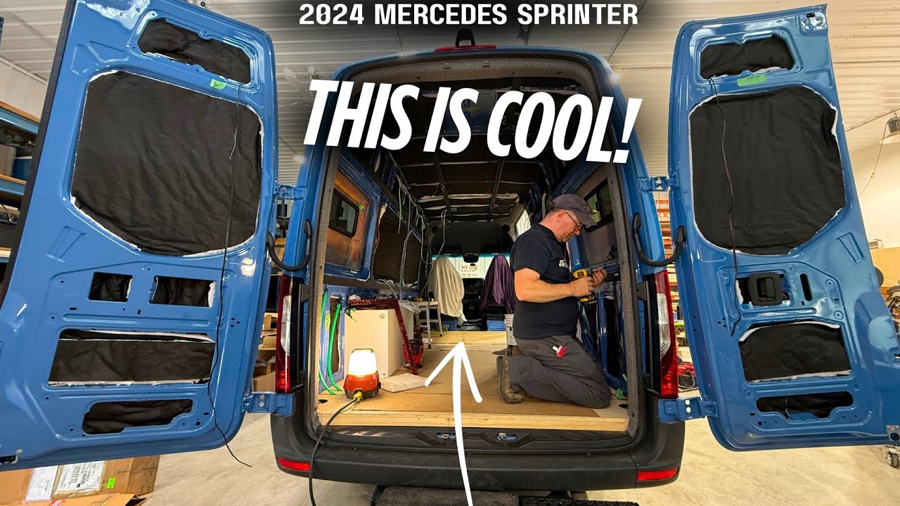 Ohhh!!! I Could Mount SO MUCH To This. CAMPER VAN L-TRACK SYSTEM - YouTube