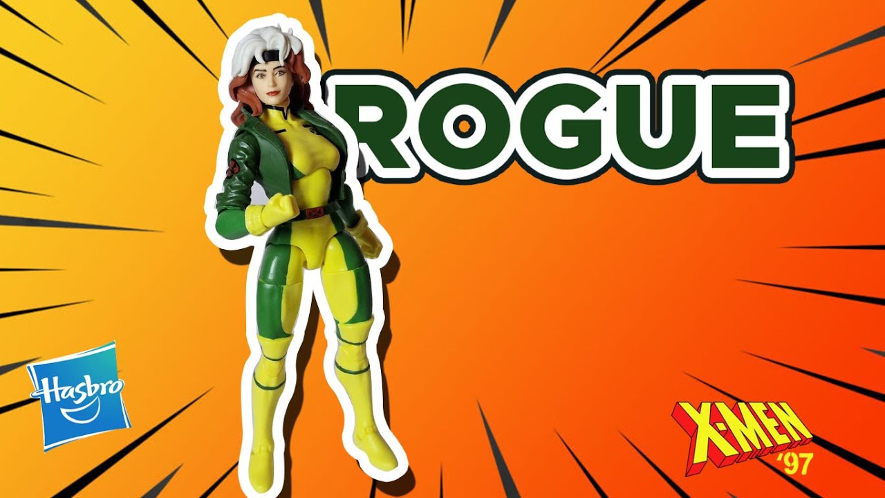 Rogue X-Men 97 Hasbro Action Figure | Articulation and Posing - YouTube