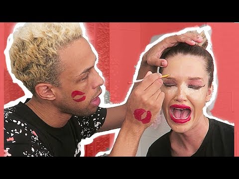 I CANT BELIEVE HE DID THIS TO MY FACE (major makeup fail)