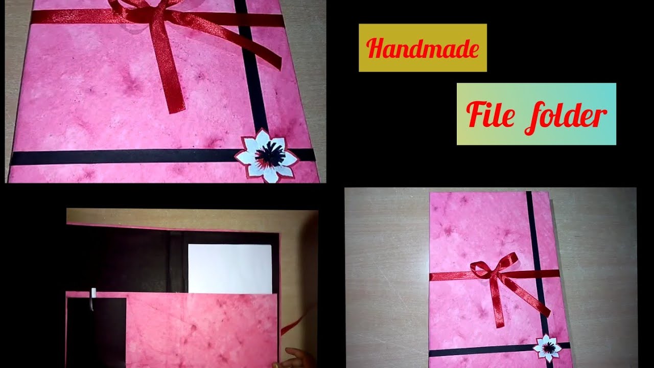 How To Make File Folder - Youtube