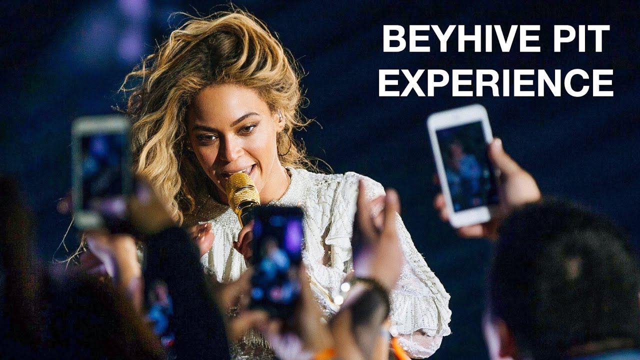 HOLDING BEYONCÉ'S HAND | BEYHIVE PIT EXPERIENCE - YouTube