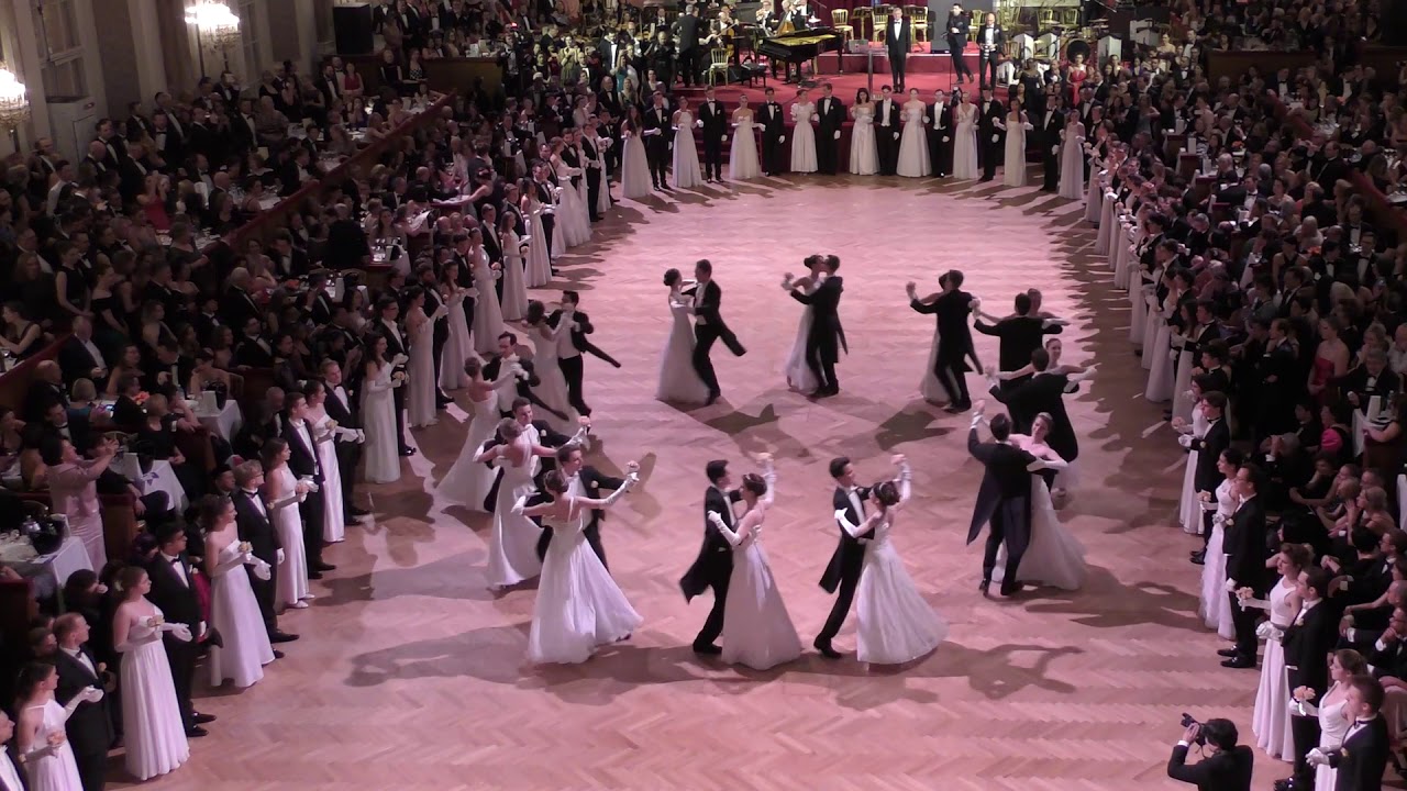 IAEA Staff Association Ball 2018 - Wiener Walzer Formation - YouTube