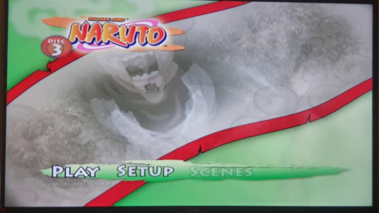 Naruto Uncut Box Set DVD Vol 6 DVD Menu Review Discs 1-3 - YouTube