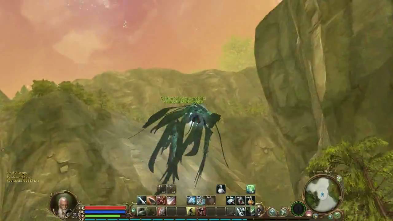 Aion lvl 10 20 Area Fly over - YouTube
