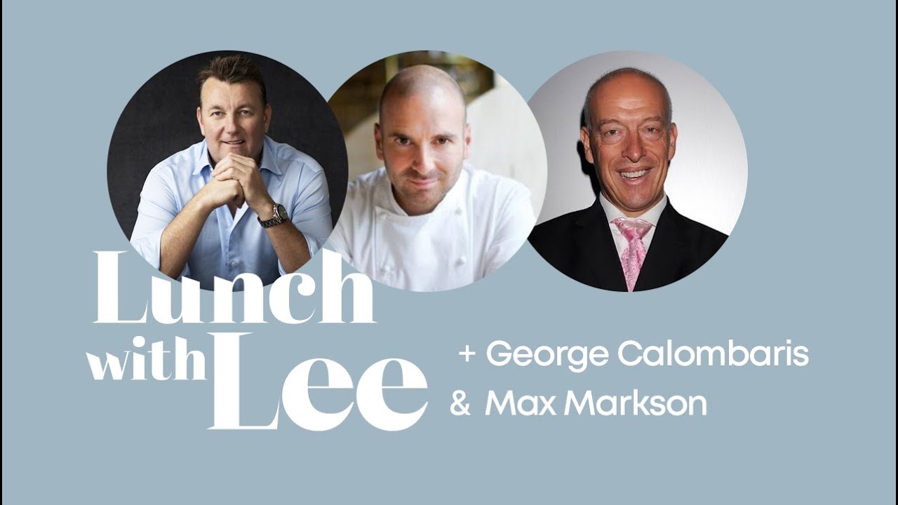 Lunch with George Calombaris & Max Markson - YouTube