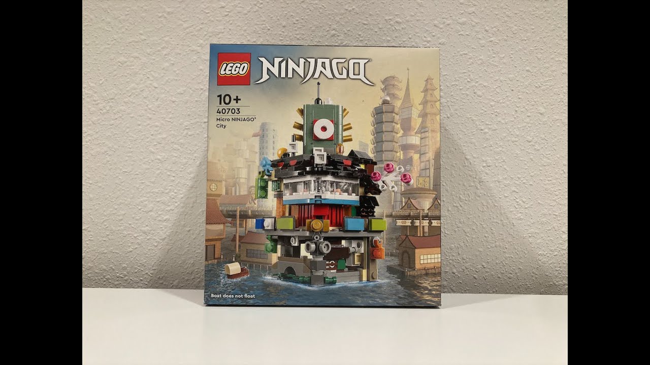 Lego 40703 Micro NINJAGO City EARLY SET Review 2024 - YouTube