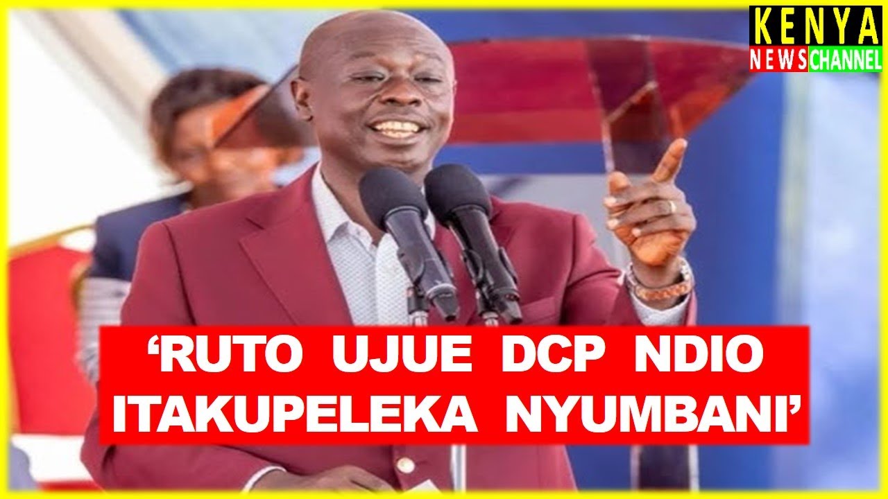 Gachagua reacts after Teargas disrupted DCP Party Rally in Kakamega led ...