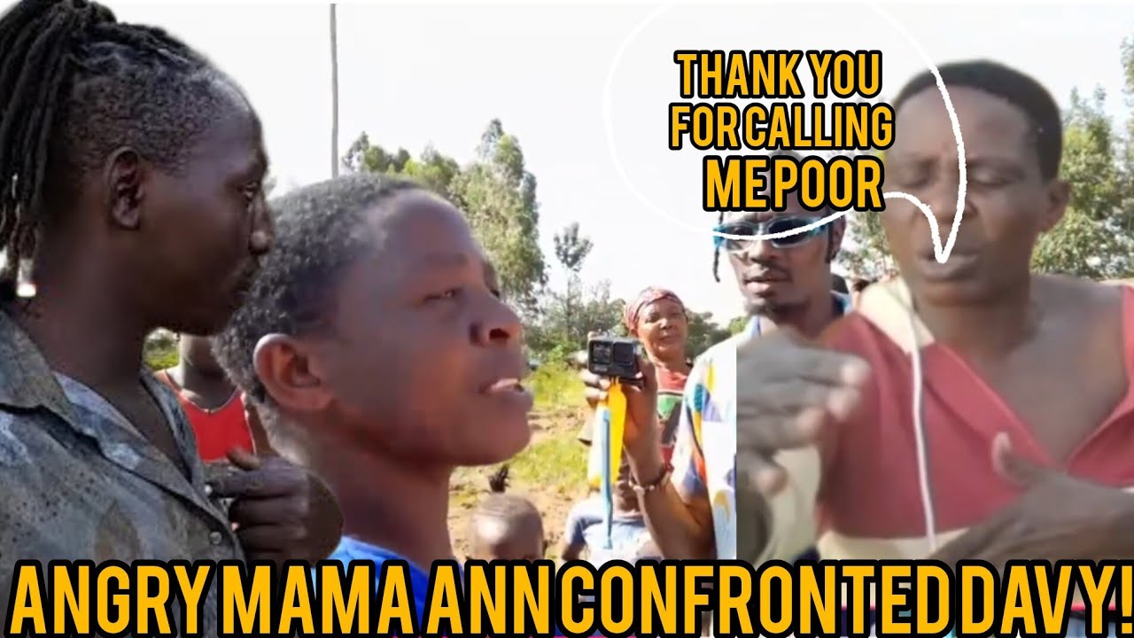 DAYLIGHT CONFRONTATION :MAMA ANNE ONE ON ONE WITH @davyjnr3009 FIGHTING ...