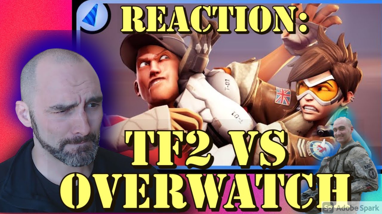 Overwatch vs. TF2 [SFM] (Combat Veteran Reacts) - YouTube