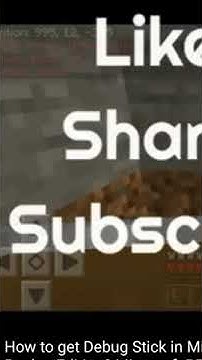 best command for debug stick in Minecraft | crafting recipe of debug ...