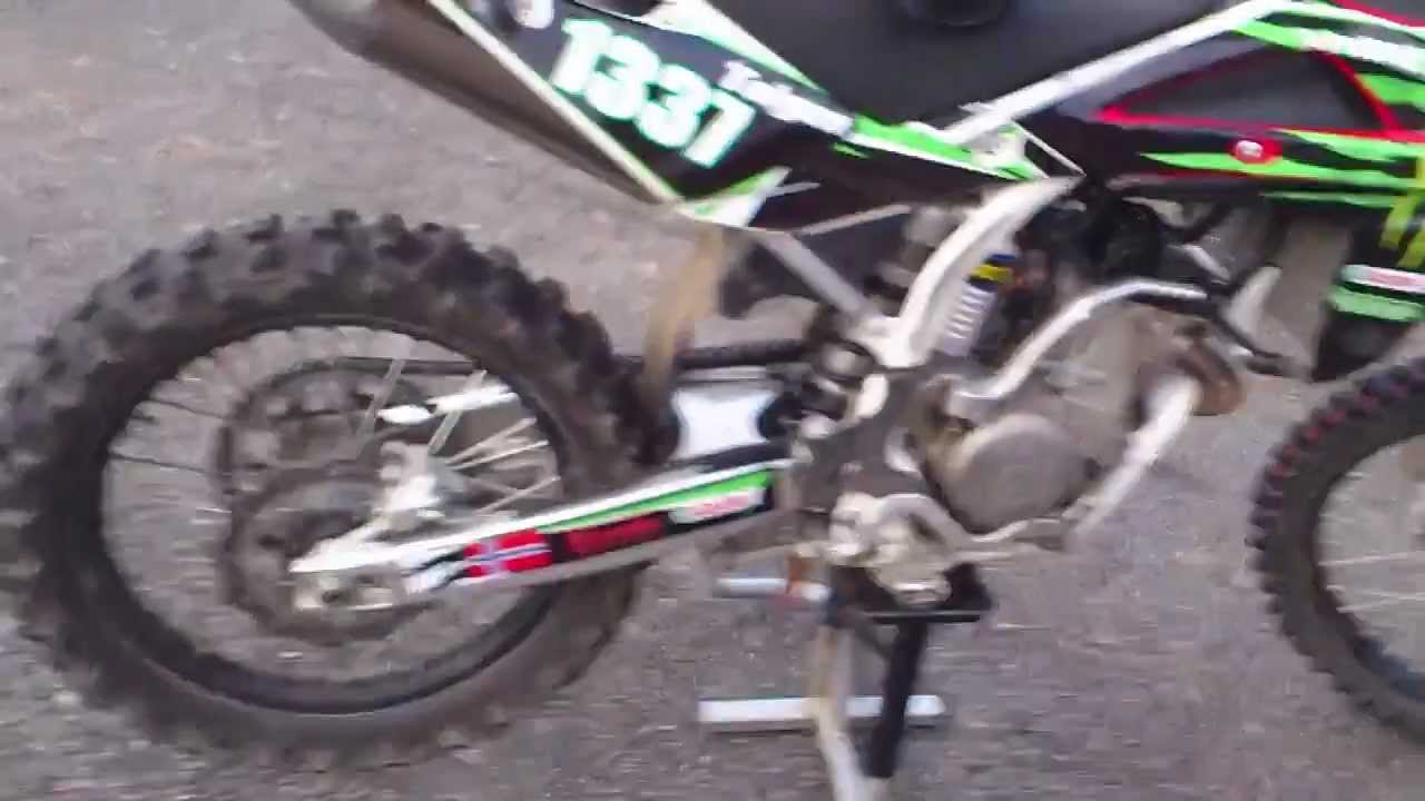 Husqvarna TC 250 Custom Monster Graphics - YouTube