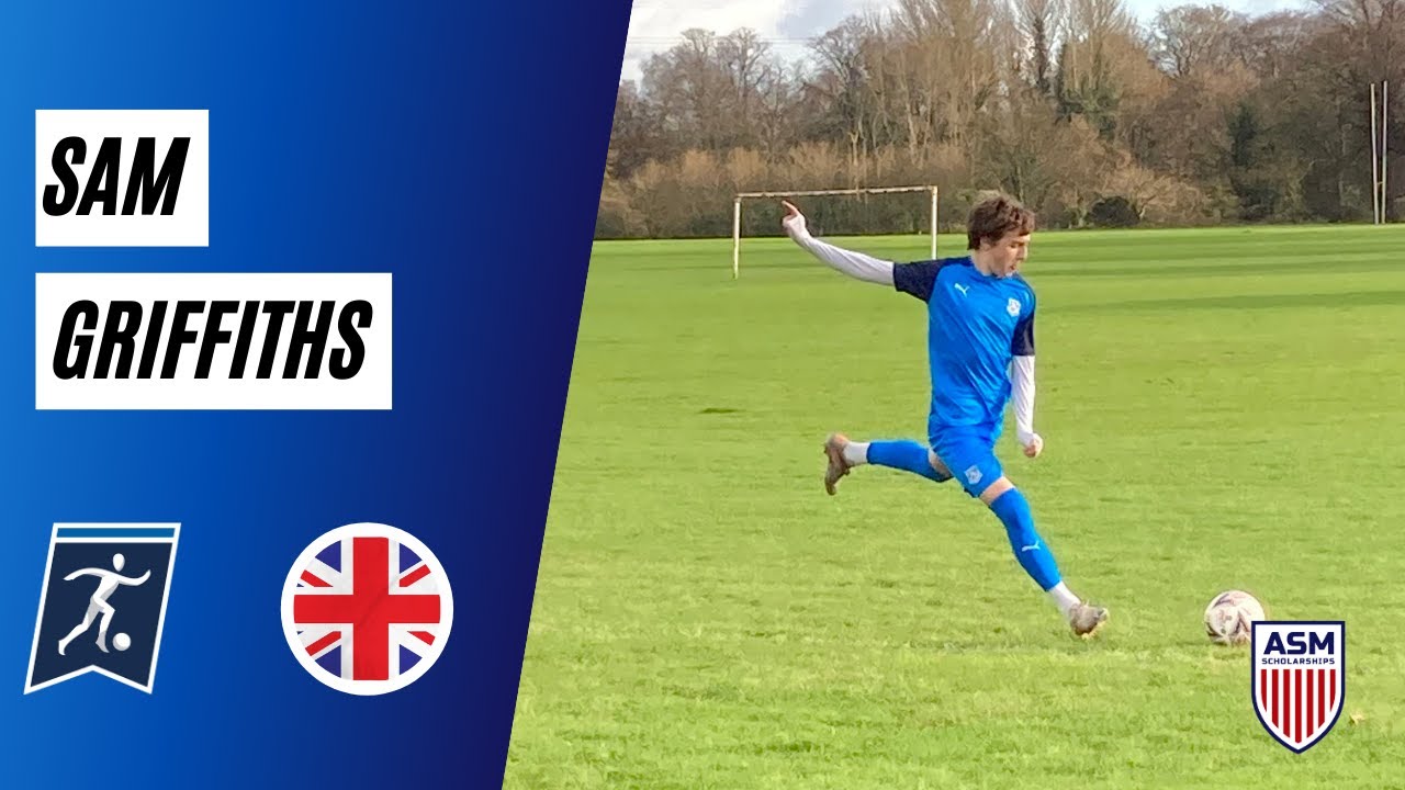 Sam Griffiths | Recruiting Soccer | ASM Scholarships - YouTube