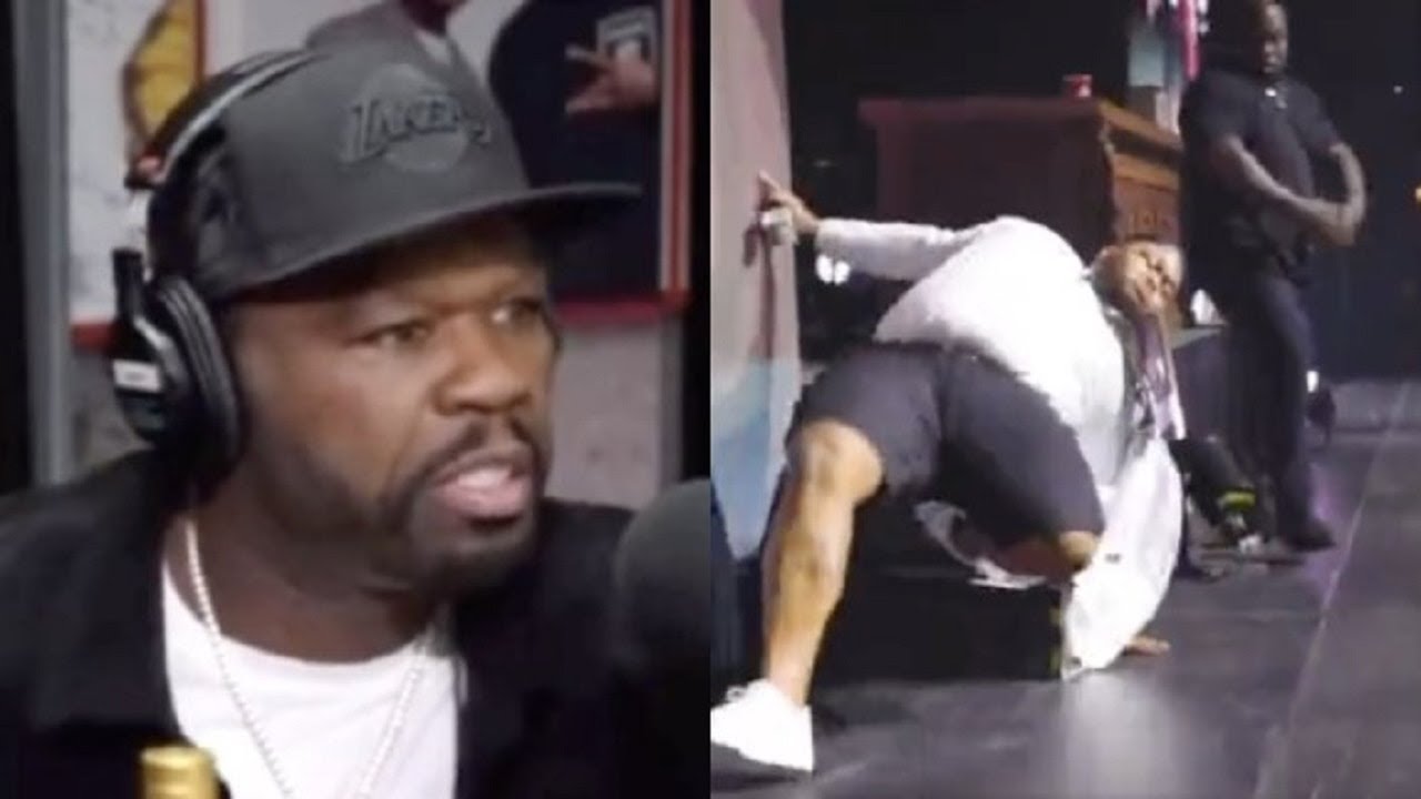 50 CENT TROLLS DRUSKI OVER ANKLE-SPRAINING STAGE FALL: ‘NOBODY TOLD ME ...