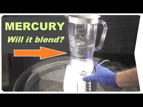 MERCURY in a BLENDER? Will it blow up? - YouTube