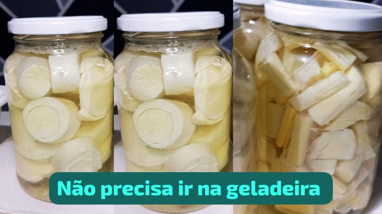 AULA COMPLETA DE COMO CONSERVA PALMITO EM VIDRO POR 2 ANOS - CONSERVA ...