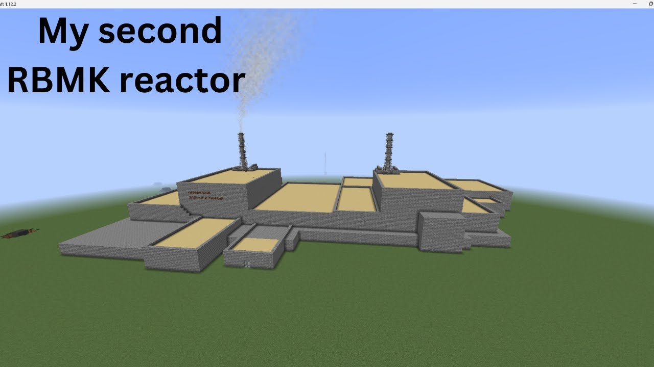 My second RBMK reactor [Minecraft] - YouTube