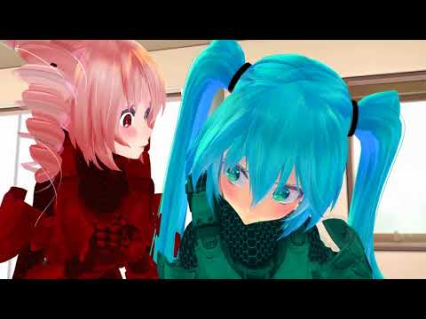 Just a kiss please [MMD Video]