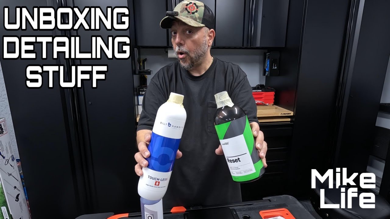 Unboxing Car Detailing Stuff From Obsessed Garage & Amazon - YouTube